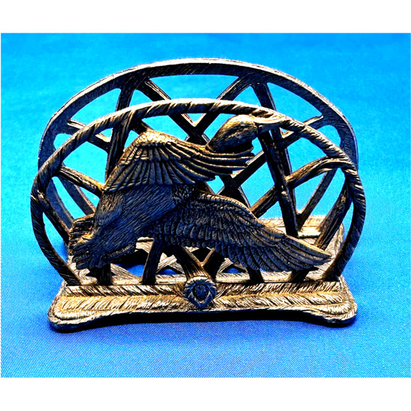 Metzke | Accents | Pewter Letter Holder Duck In Flight Metzke 989 Made ...